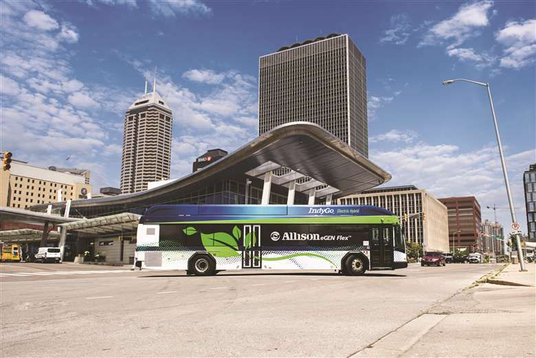 Allison Transmission hybrids hit the road in Indy – Gillig